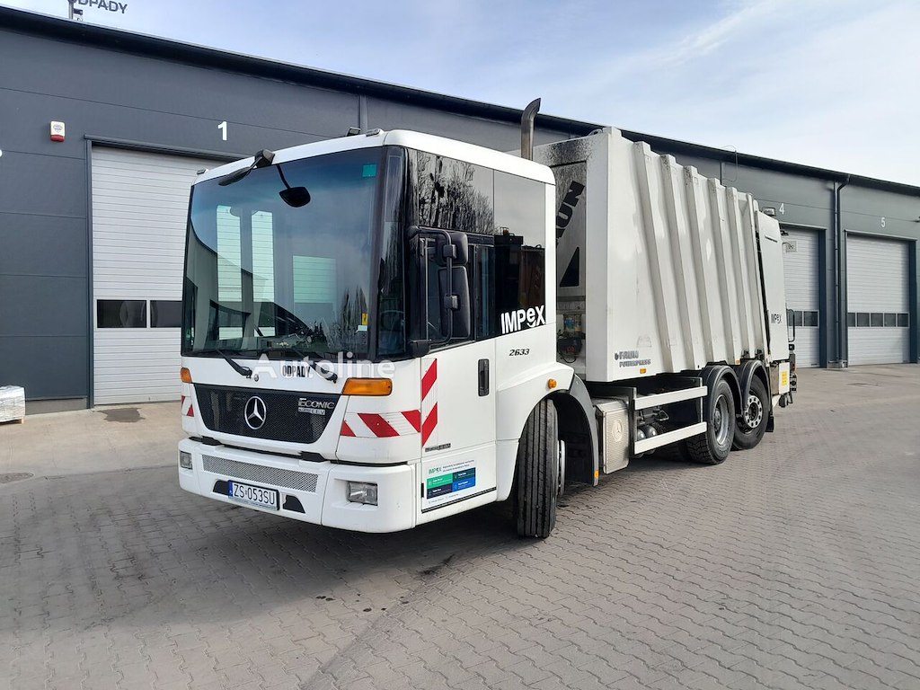 Mercedes-Benz Econic 2632 / Euro 5 / Faun Powerpress 522 kamion za smeće