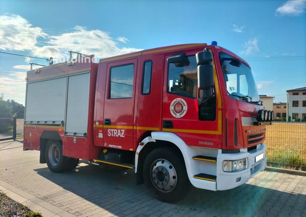 IVECO Eurocargo 140E24 straż strażacki pożarniczy hasici feuerwehr pom vatrogasno vozilo