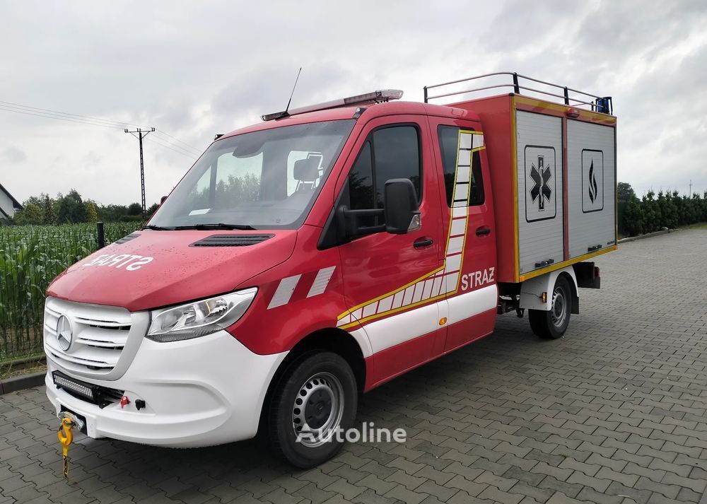 Mercedes-Benz Sprinter 907 straż strażacki pożarniczy hasici feuerwehr pompier vatrogasno vozilo