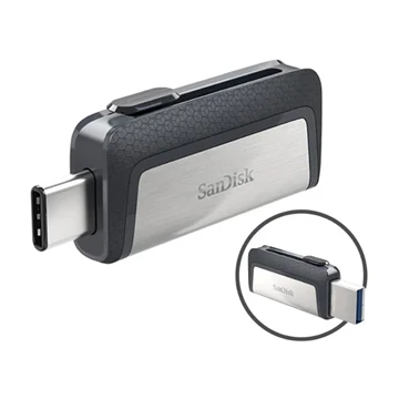 SANDISK ULTRA DUAL DRIVE USB TYPE-C FLASH DRIVE SDDDC2-128G-G46 - 128GB (OPEN BOX - EXCELLENT)