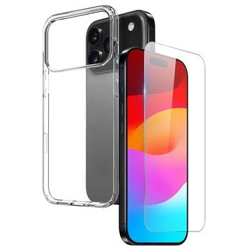IPHONE 17 PRO NORTHJO 2-U-1 ZAŠTITNI SET - PROVIDNI - 9H