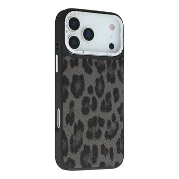 IPHONE 17 PRO MAX JAUCASE LEOPARD PRINT MAGNETIC HYBRID CASE