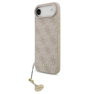 IPHONE AIR GUESS 4G CHARM HYBRID CASE - MAGSAFE COMPATIBLE - PINK