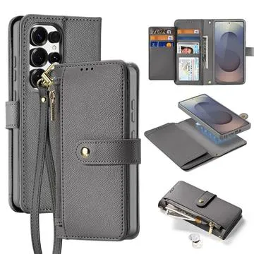 SAMSUNG GALAXY S26 ULTRA DUX DUCIS LAWA WALLET LEATHER CASE W. MAGNETIC COVER