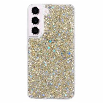 SAMSUNG GALAXY S23 GLITTER FLAKES TPU MASKA