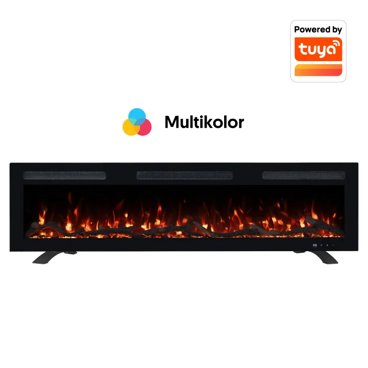 PROSTO smart el. 60" 3u1 multikolor s. kamin 1800W