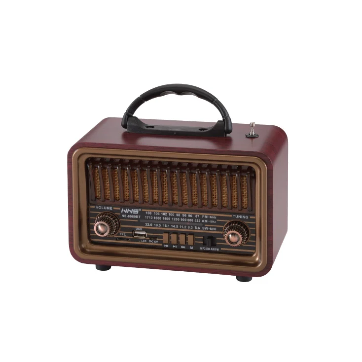 Prenosni retro Bluetooth radio 8069BT/B