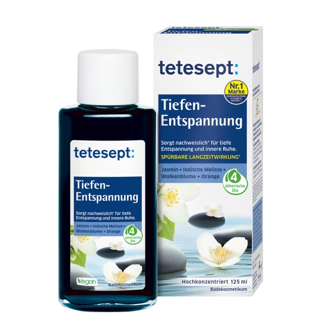 Tetesept Deep Relaxation medicinska kupka 125 ml