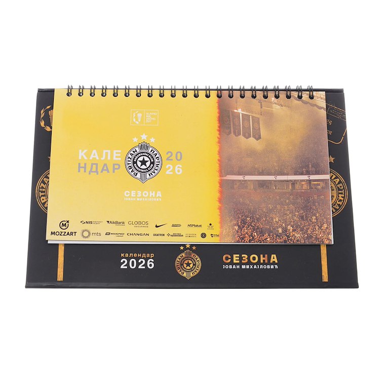 Stoni kalendar "KK Partizan 2026"