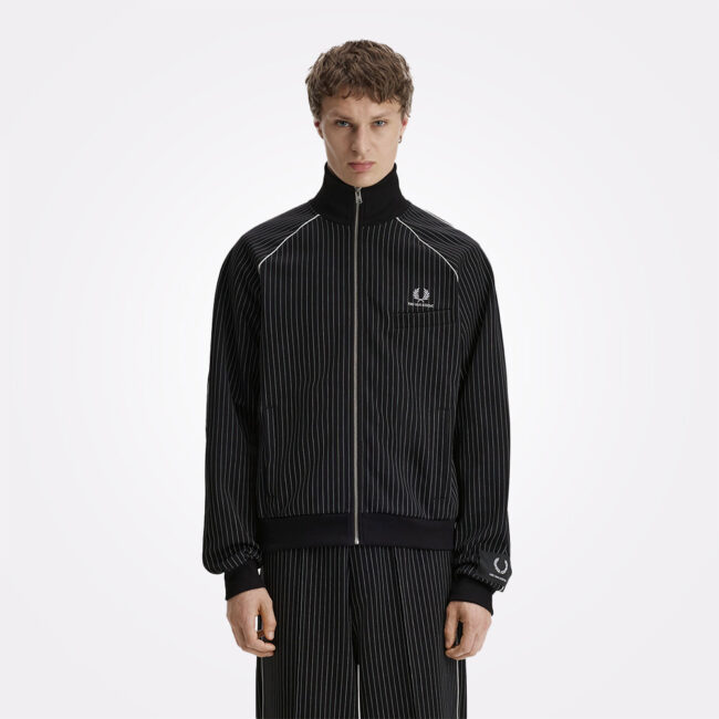 Fred Perry X Kris Van Assche Pinstripe Track Jacket