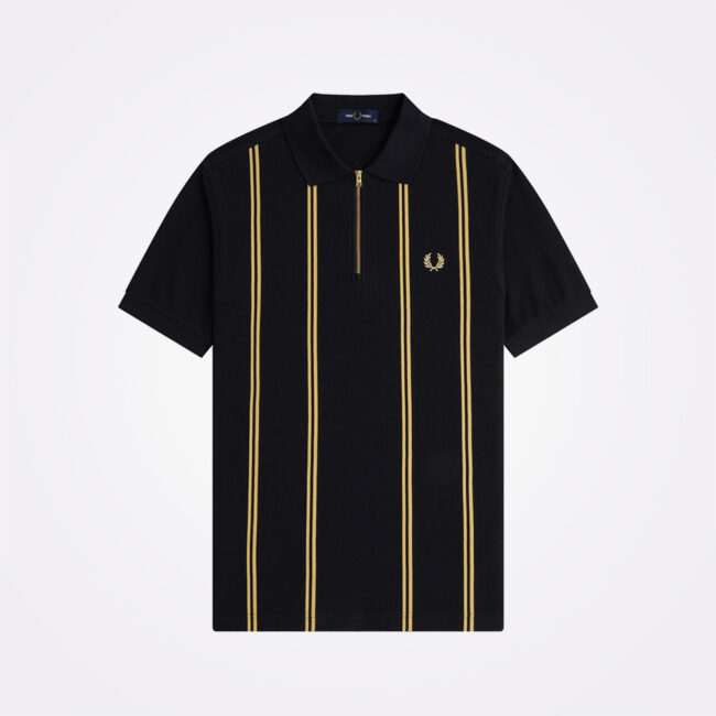 Fred Perry Vertical Stripe Polo Shirt