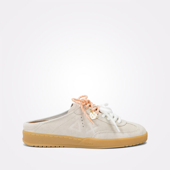 Sun68 California Sun sabot suede Off white