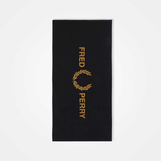 Fred Perry Branded Beach Towel