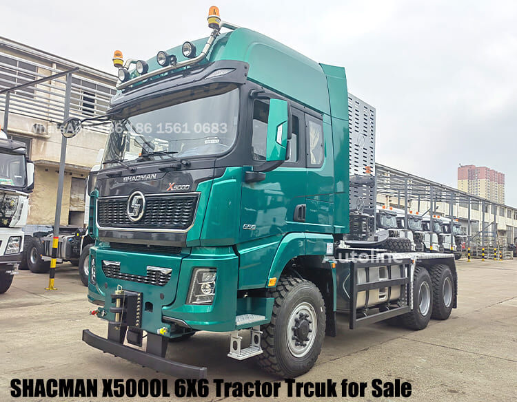 Novi Shacman SHACMAN X5000L 6X6 Tractor Trcuk for Sale tegljač