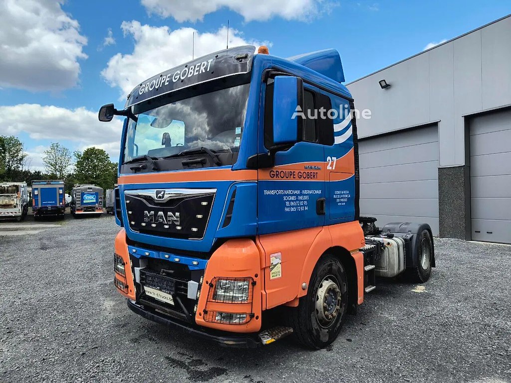 MAN TGX 18.420 RETARDER - AIRCO - TIPPER HYDRAULICS tegljač