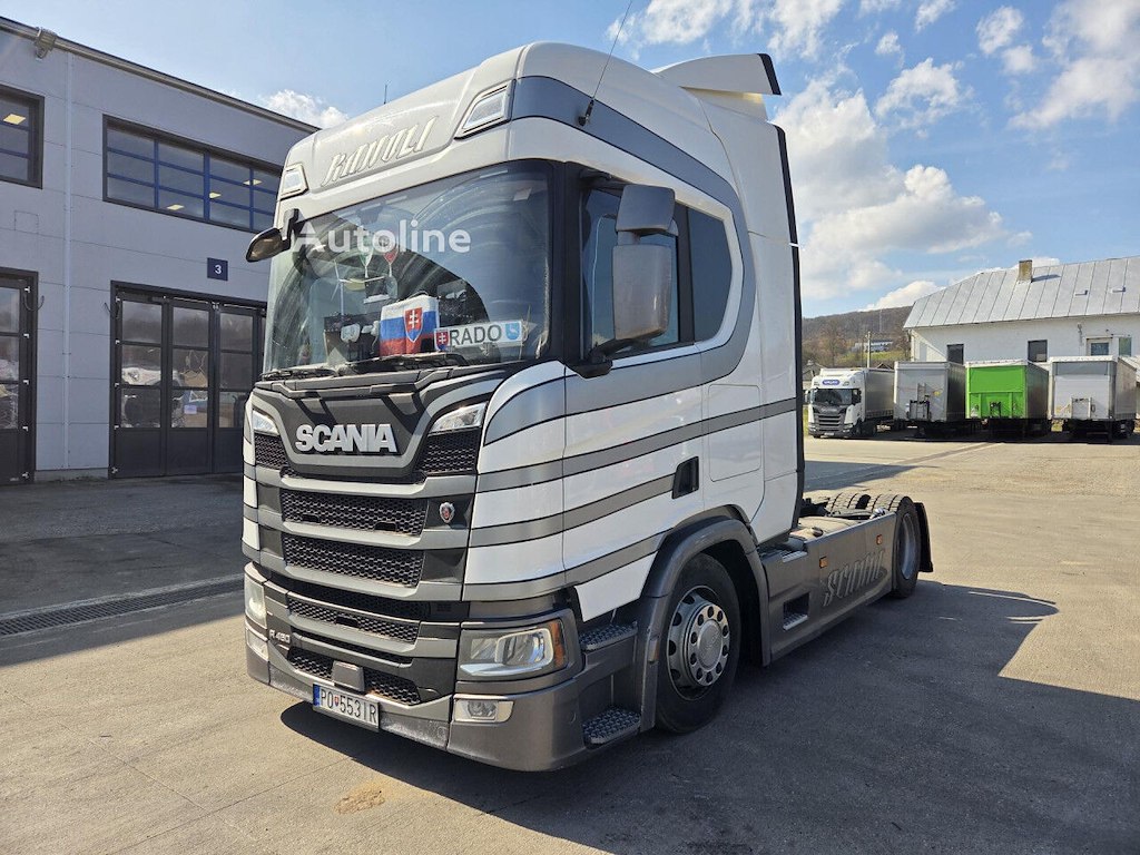 Scania R 450 A4x2EB, low deck, Comissional sale tegljač