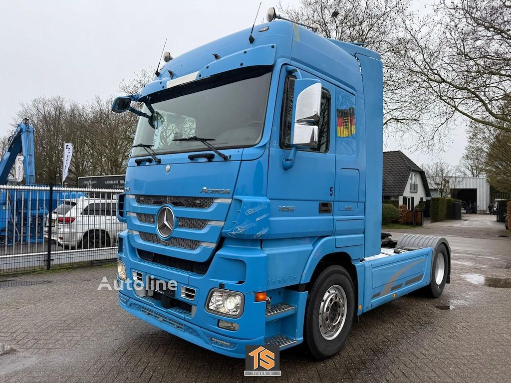 Mercedes-Benz ACTROS 1855 V8 MP3 - RETARDER - 2 TANKS - GERMAN TRUCK - TOP TOP tegljač