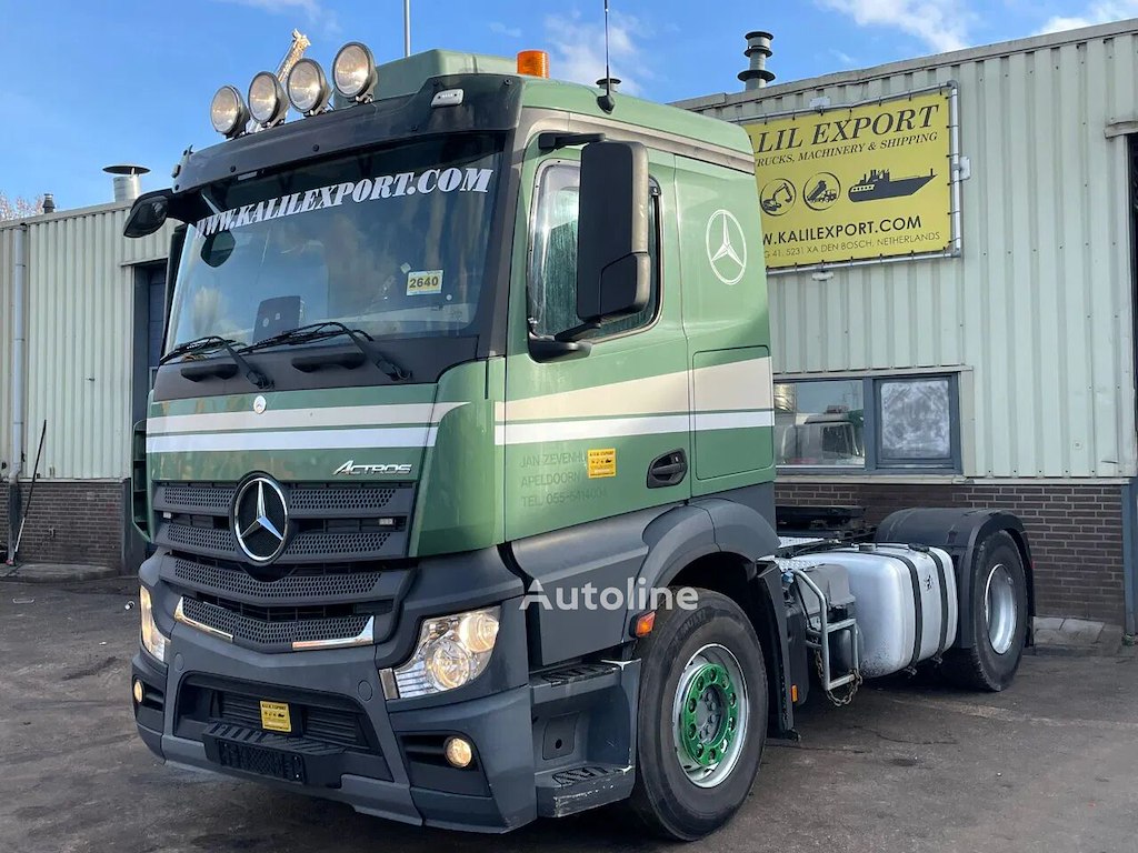 Mercedes-Benz Actros 1842 Kipper Hydraulic Original Dutch Truck Eurp 6 Aircond tegljač