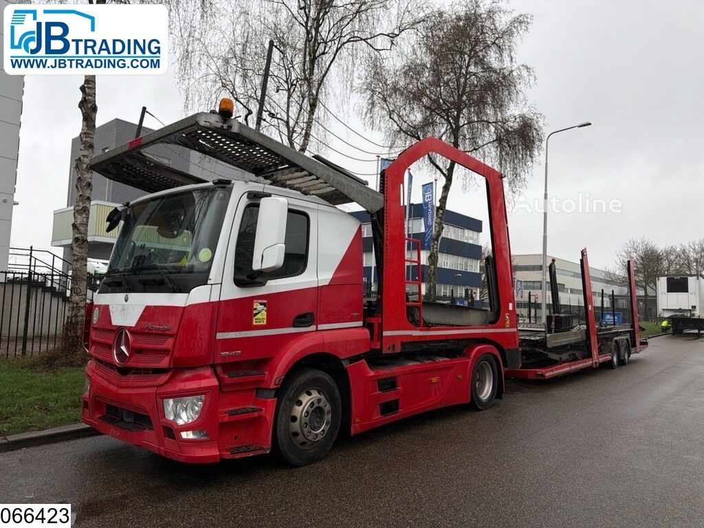 Mercedes-Benz Actros EURO 6, Retarder, Lohr, Combi tegljač + poluprikolica autotransportera