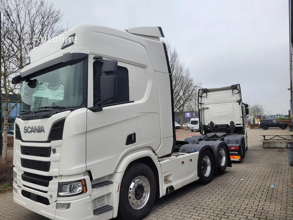 Scania R660 V8 NGS A6X2NB Full air retarder 295wb pto alcoa low km G33 tegljač