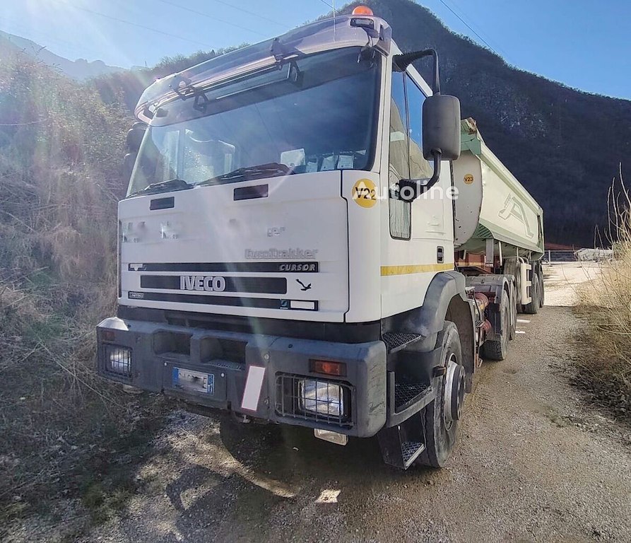 IVECO CURSOR480 tegljač + poluprikolica kipera