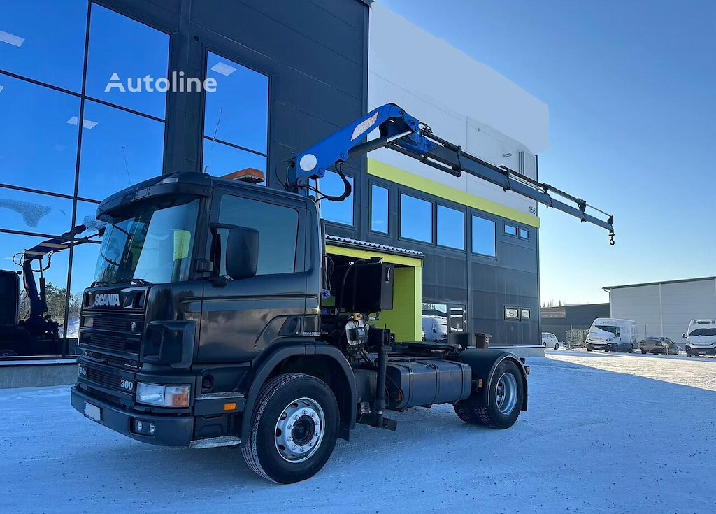 Scania P94, CRANE + REMOTE tegljač