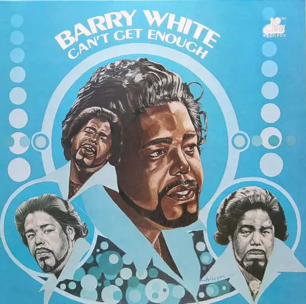 WHITE, BARRY - CAN'T GET ENOUGH