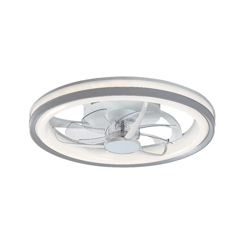 71335 FANRICIUS VENTILATOR LED 40W SILVER 3000K-6500K