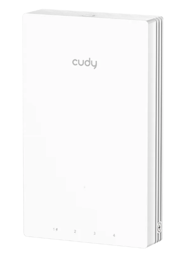Cudy AP1300 Wall, AC1200 Zidna pristupna tacka,4-Stream Dual-Band Wi-Fi 5,867 Mbps + 300 Mbps