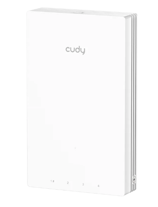 Cudy AP3000 Wall,AX3000 zidna Wi-Fi 6 pristupna tacka,4-Stream Dual-Band ,2402 Mbps + 574 Mbps