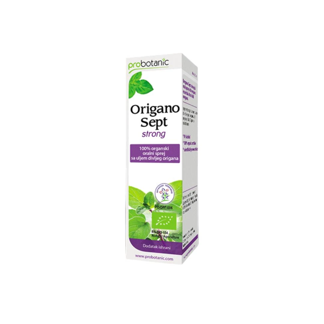 Probotanic Origano Sept Strong Organski Oralni Sprej sa Uljem Divljeg Origana 30 mL