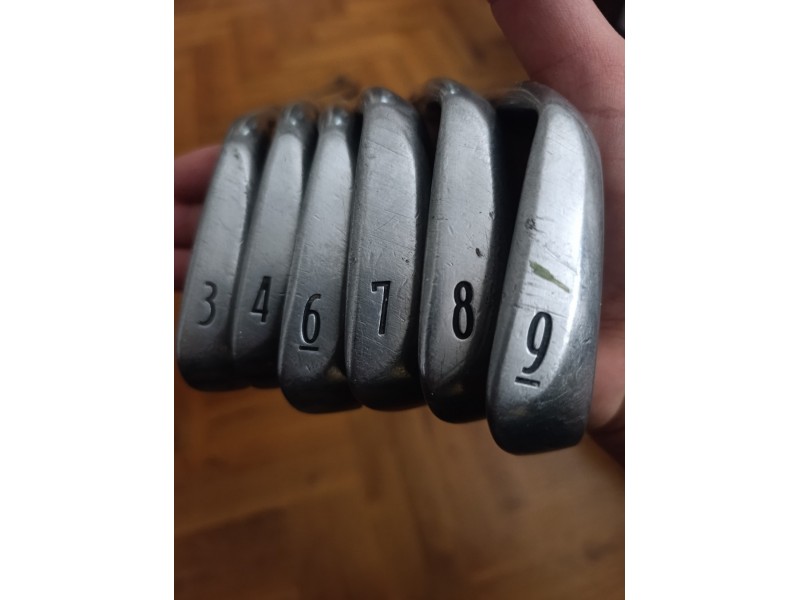 Lot osam štapova za golf - True Temper Dynamic Gold