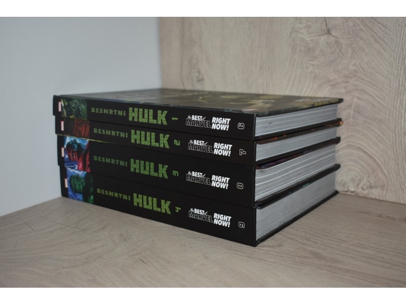 Besmrtni Hulk 1-4 (Čarobna knjiga)