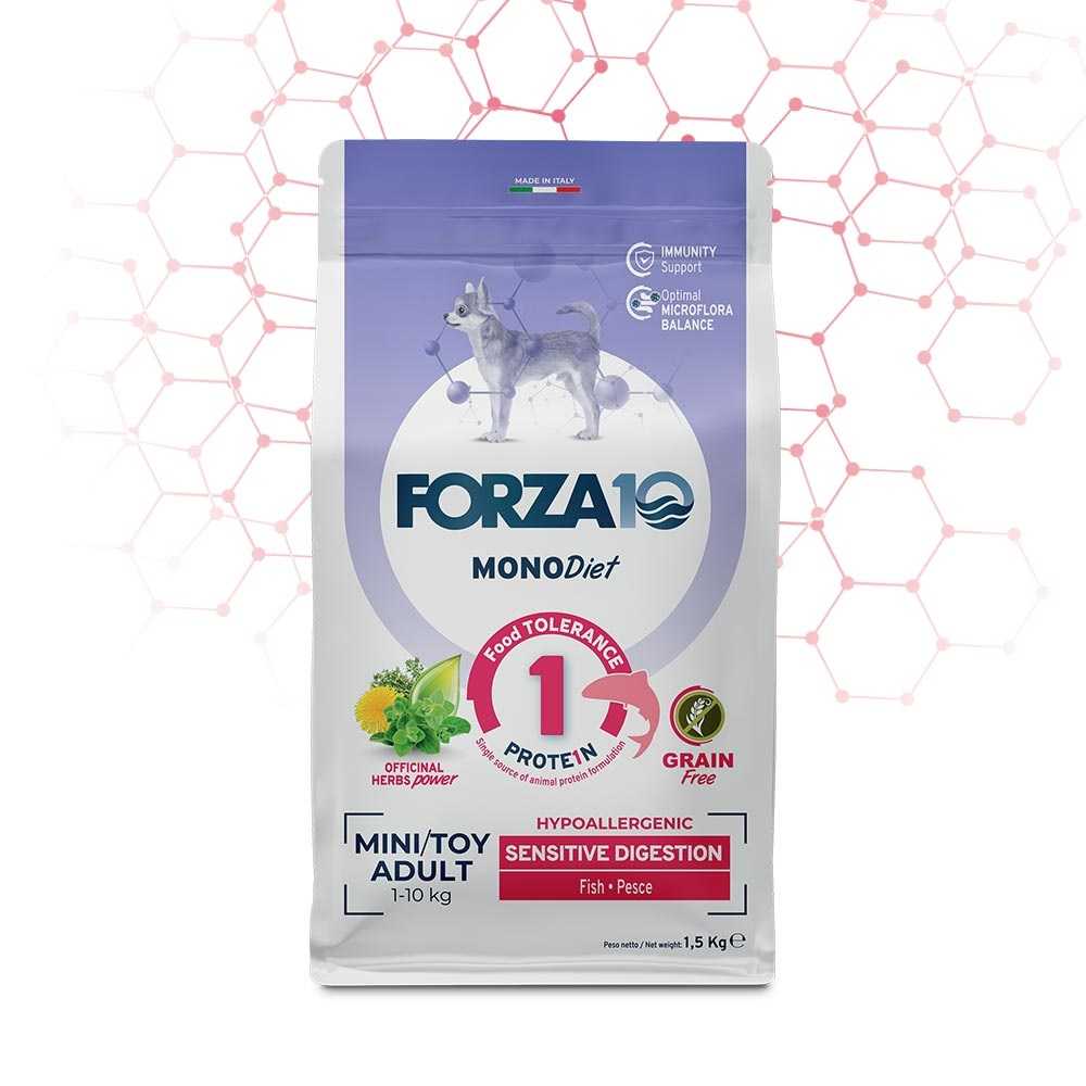 Forza Dog Adult Mono Sensitive Digestion Adult Mini/Toy Fish 1.5kg