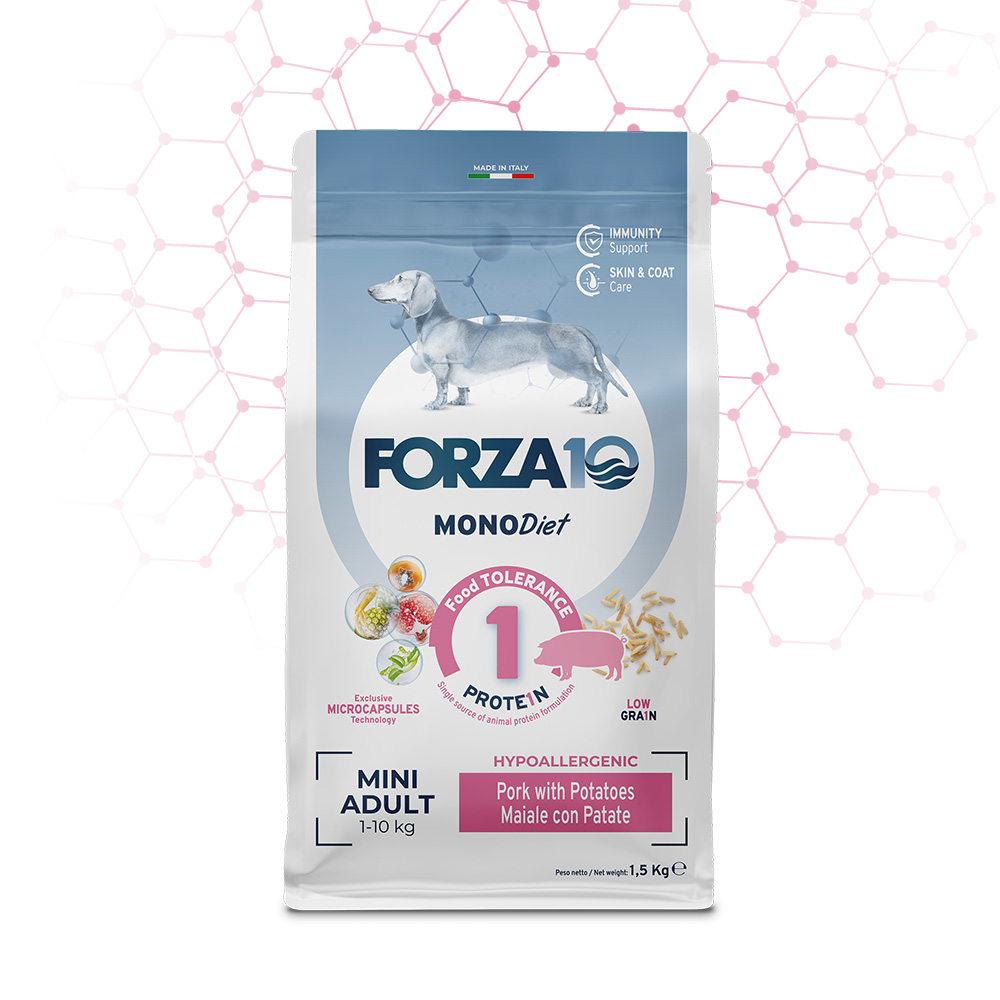 Forza Dog Mono Adult Mini Pork & Potato 1.5kg