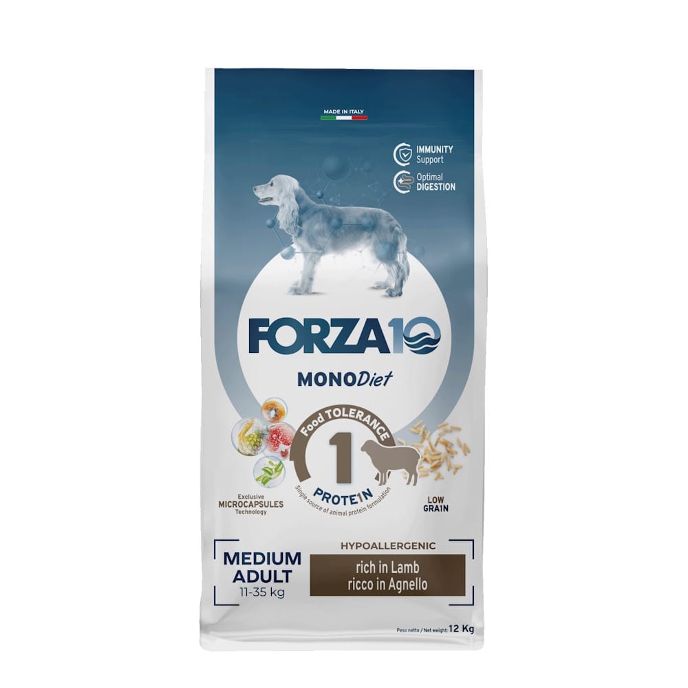 Forza Dog Mono Diet Adult Medium lamb 12kg