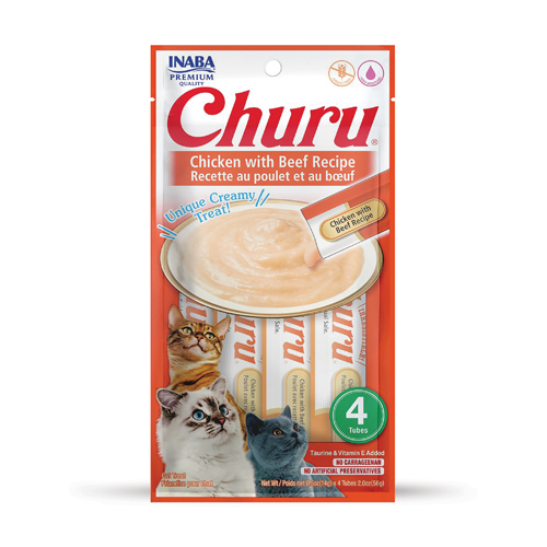 INABA Cat CHURU Chicken with Beaf EU111
