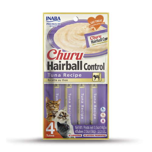 INABA Cat Tuna Recipe Hairball Control EU675