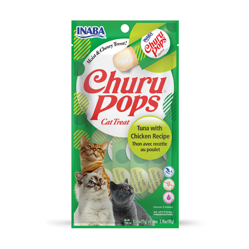 INABA Tuna with Chicken Recipe Pops EU713