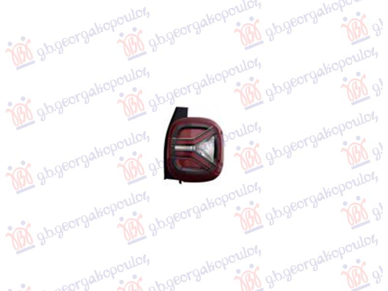 STOP LAMPA LED (TYC) Desna str. DACIA DUSTER II 2022-2024 (HM) (OEM: 265507316R)