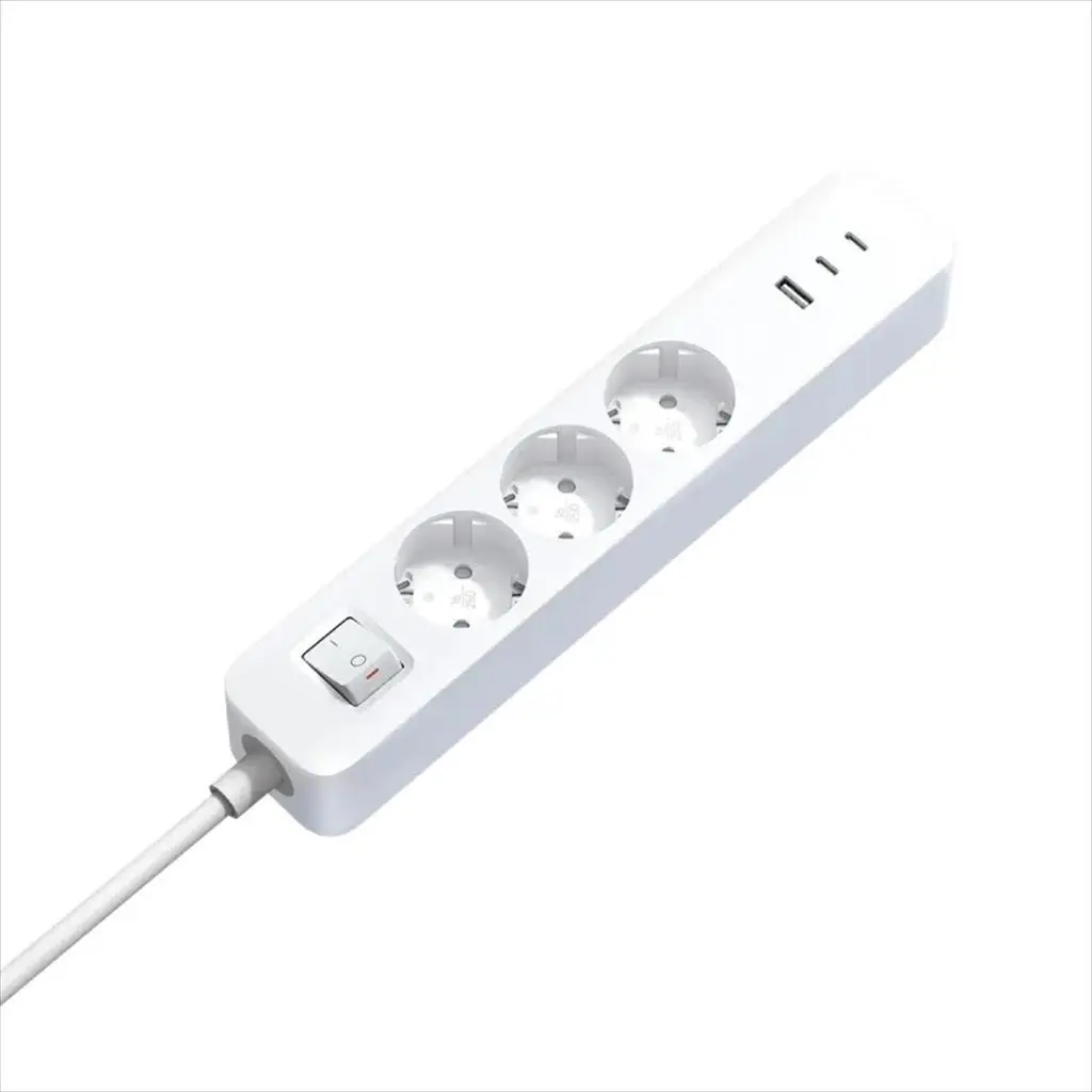 Xiaomi produžni kabl za napaјanje 20W 3xShuko USB-A USB-C 1.4m XMCXB01EU