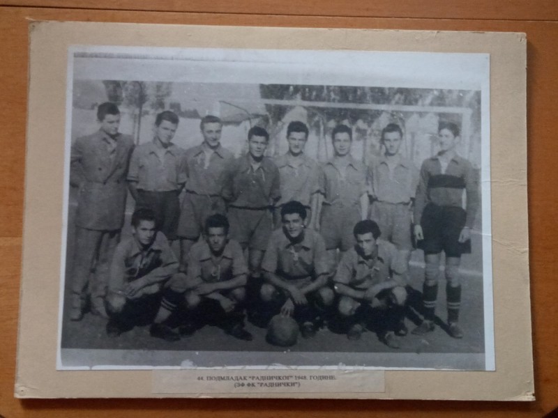 FK Radnički Niš - Podmladak 1948.g -