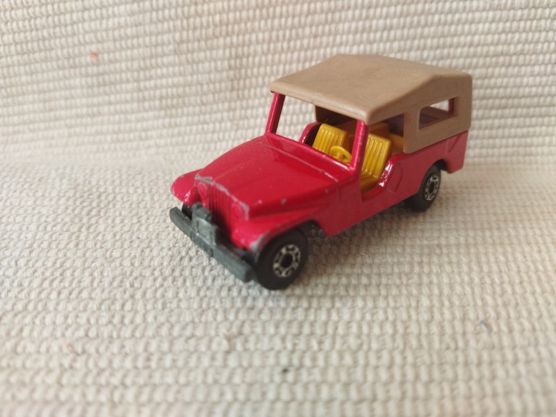 JEEP CJ6, matchbox, Lesney, England 1977.