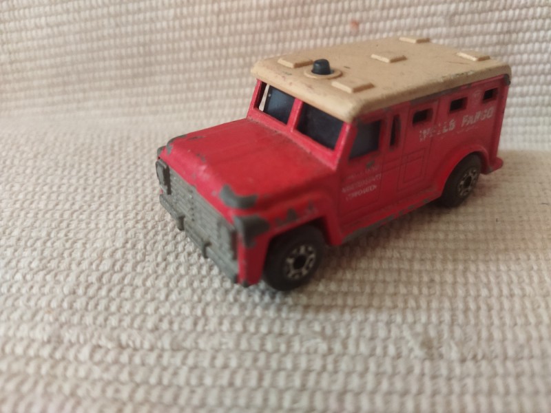 ARMORED TRUCK, matchbox, Lesney, England, 1978.