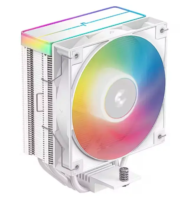 DeepCool CPU kuler R-AG400-WHAMMN-GJD, WH, ARGB, V2, 4 HeatPipe, Beli