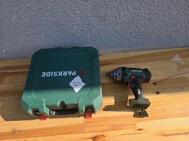 Parkside 20V aku udarni odvijač (impact wrench)