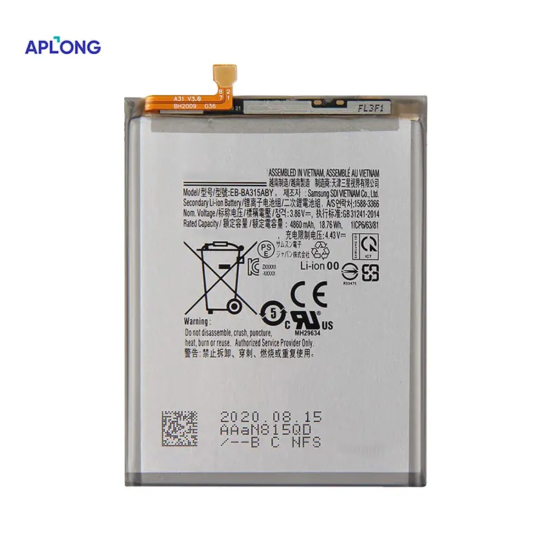 APLONG Baterija za A31/ A315F (4860mAh)