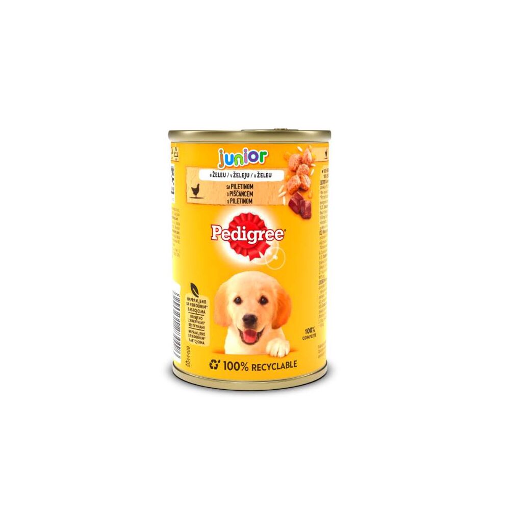 Pedigree Konzerva za štence junetina i piletina 400 g