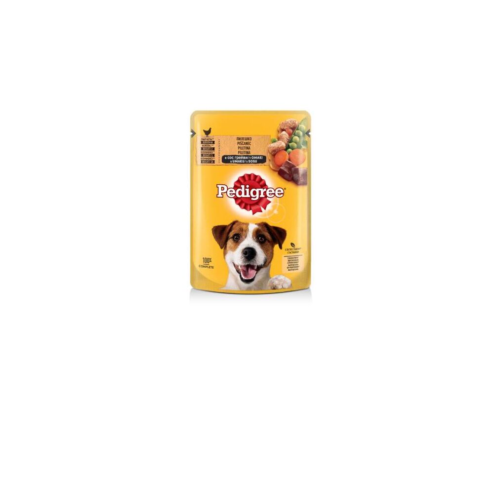 Pedigree Kesica za pse Piletina i povrće 100 g