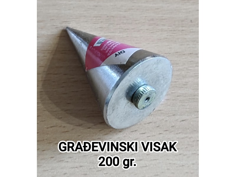 Građevinski visak - 200 gr (NOVO)